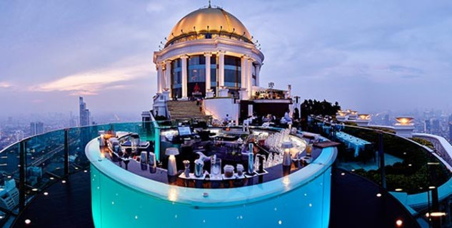 Sky Bar - Lebua at State Tower: Cestovní průvodce Bangkokem • Ara.cz