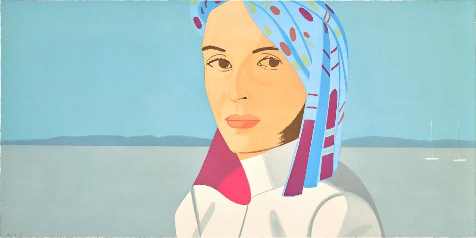 Alex Katz "Blue Hat" | Weng Contemporary