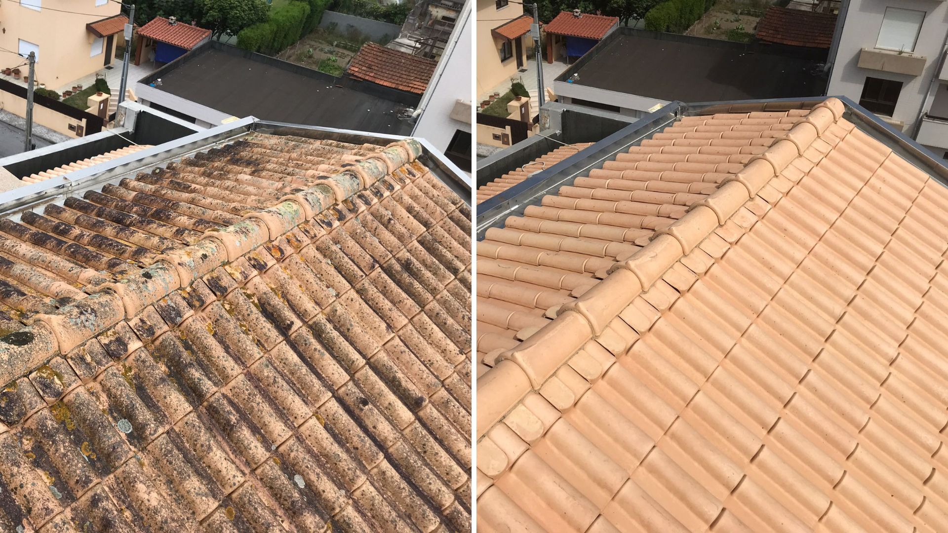 Área Limpa | Limpeza de Telhados