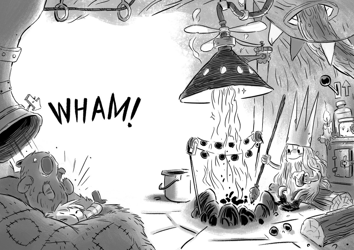 King Coo: The Thing from Space by Adam Stower | Arena Illustration