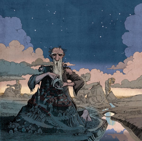 The Illustration Process: Tomislav Tomic - Arena Illustration