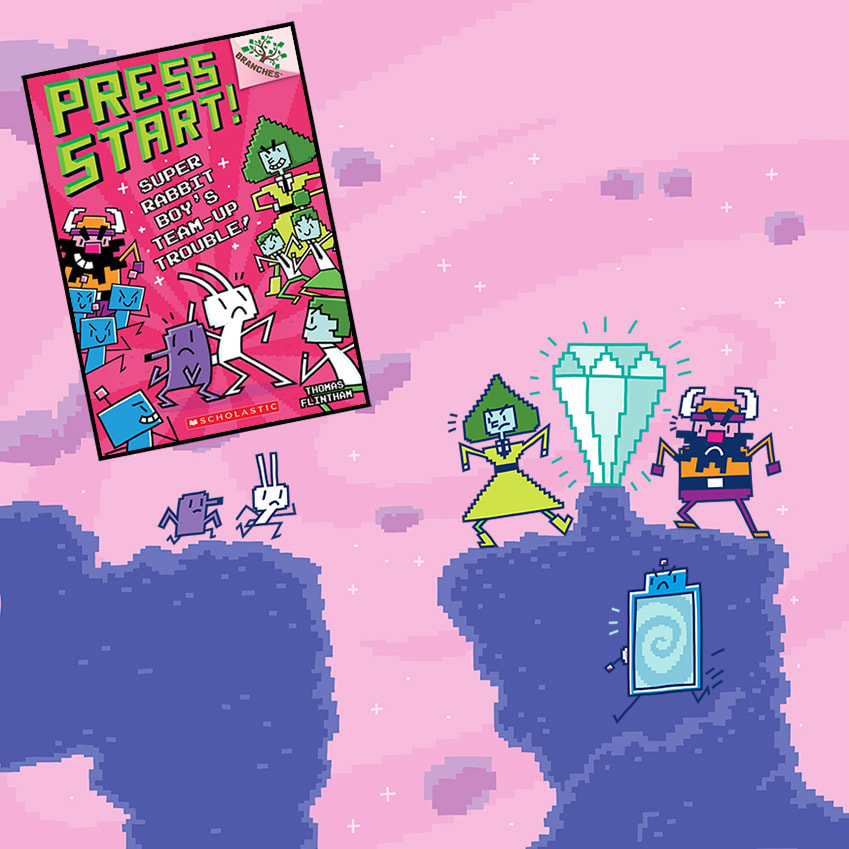 Get ready to Press Start with Thomas Flintham - Arena Illustration