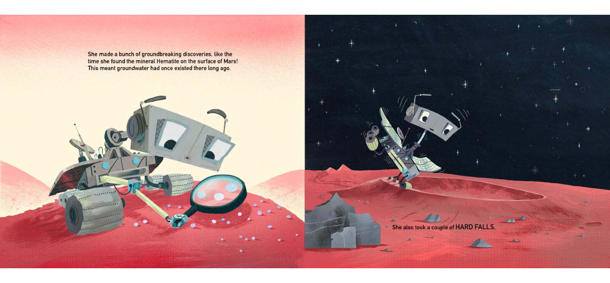 Good Night, Oppy! - Arena Illustration