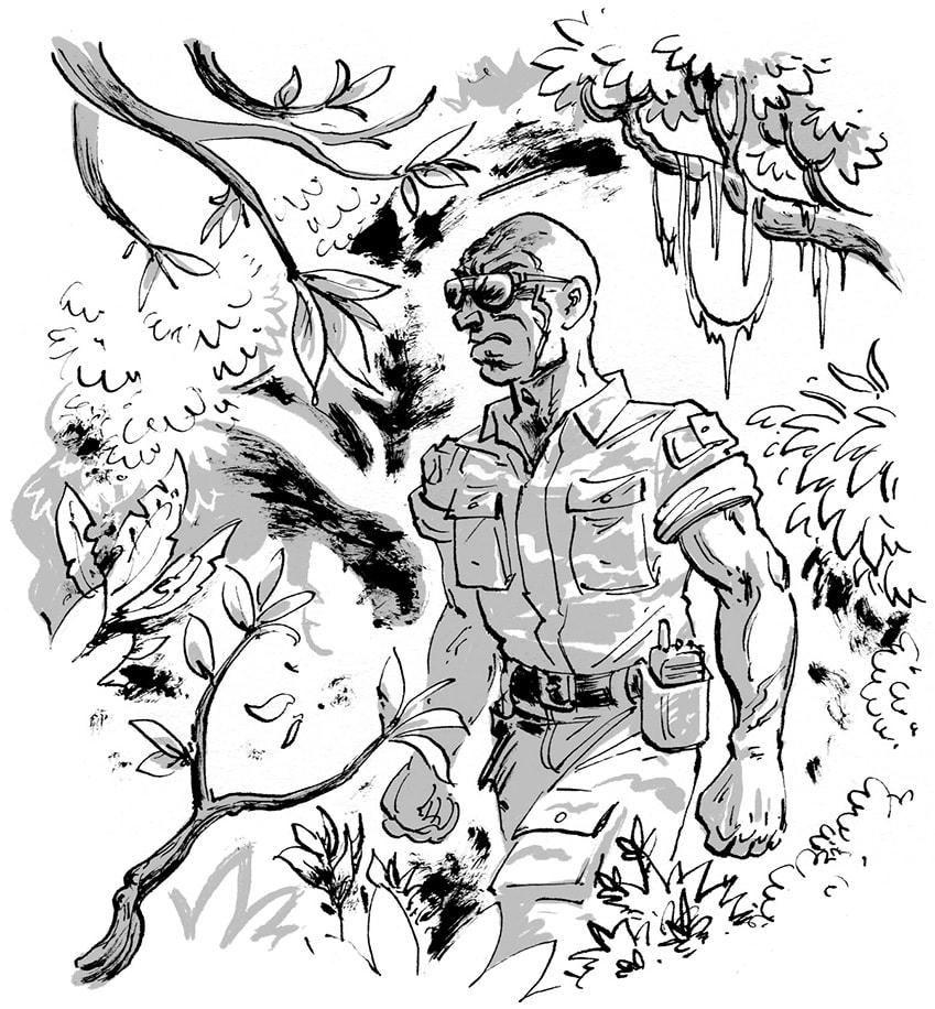 Mission Manta Ray - Arena Illustration