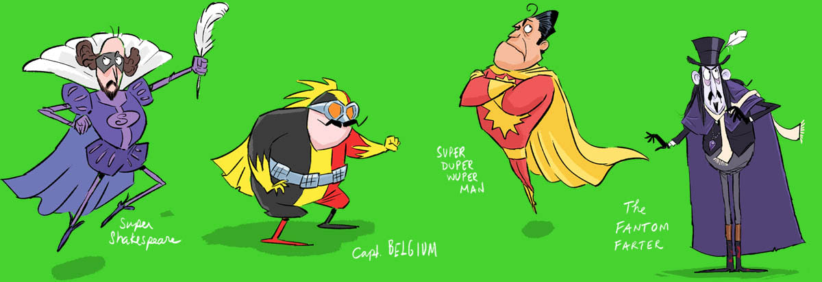 The World’s Worst Superheroes by David Walliams – Illustrated by Adam ...