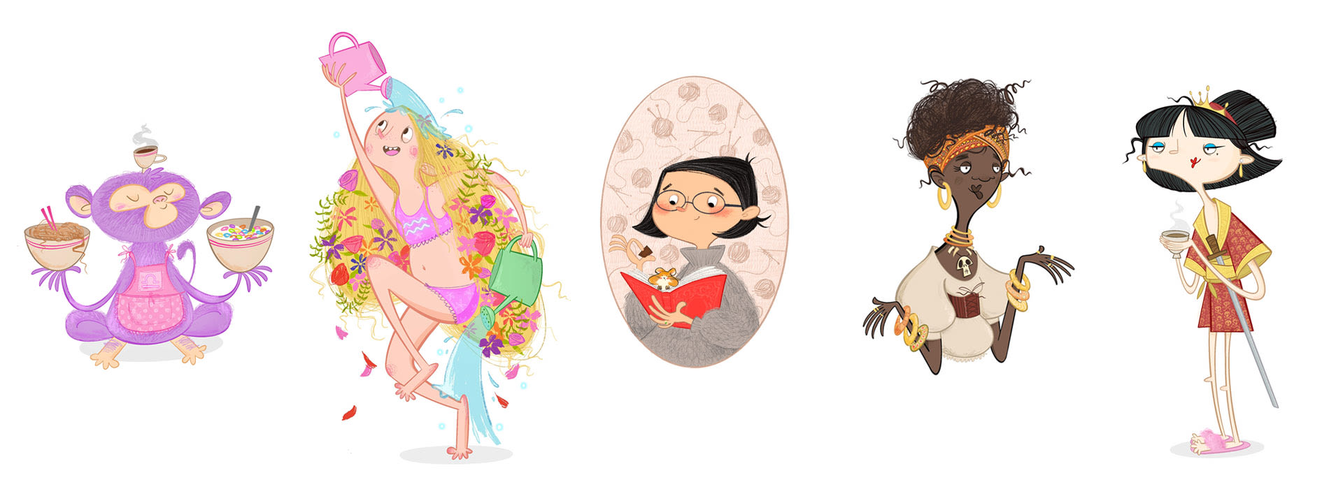 Dotty Sutton - Arena Illustration