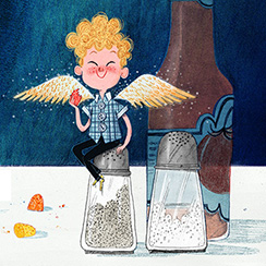 The Tale of Angelino Brown - Arena Illustration