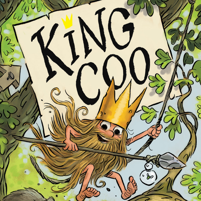 King Coo in The Phoenix Comic - Arena Illustration