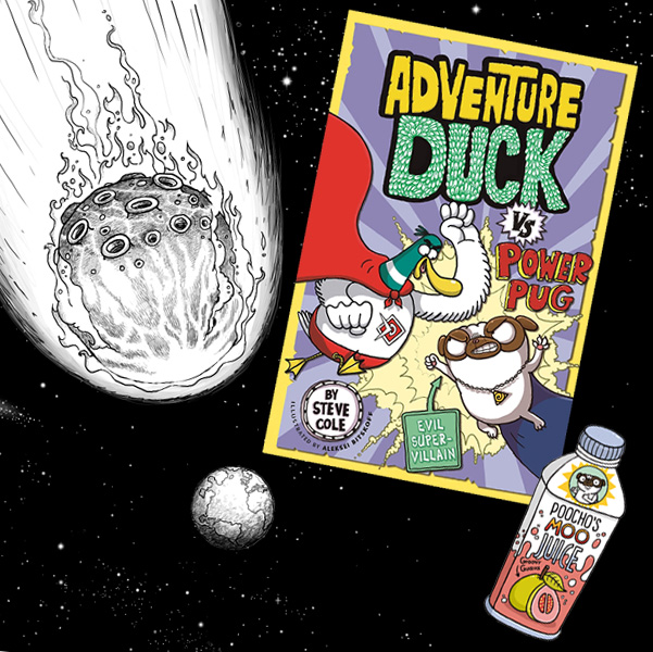 Adventure Duck! Illustrated by Aleksei Bitskoff - Arena Illustration