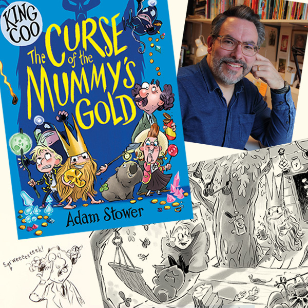 Adam Stower strikes Gold with King Coo Book Two! - Arena Illustration