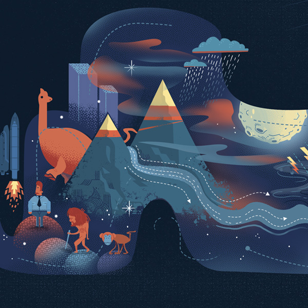 Graham Carter creates stunning New Scientist illustrations - Arena ...