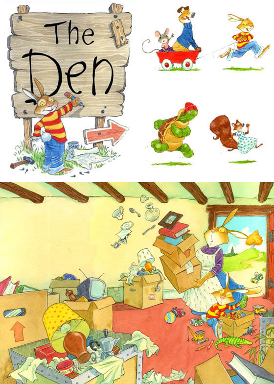 The Den - Arena Illustration