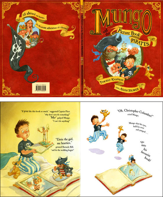 Mungo And The Picture Book Pirates - Arena Illustration