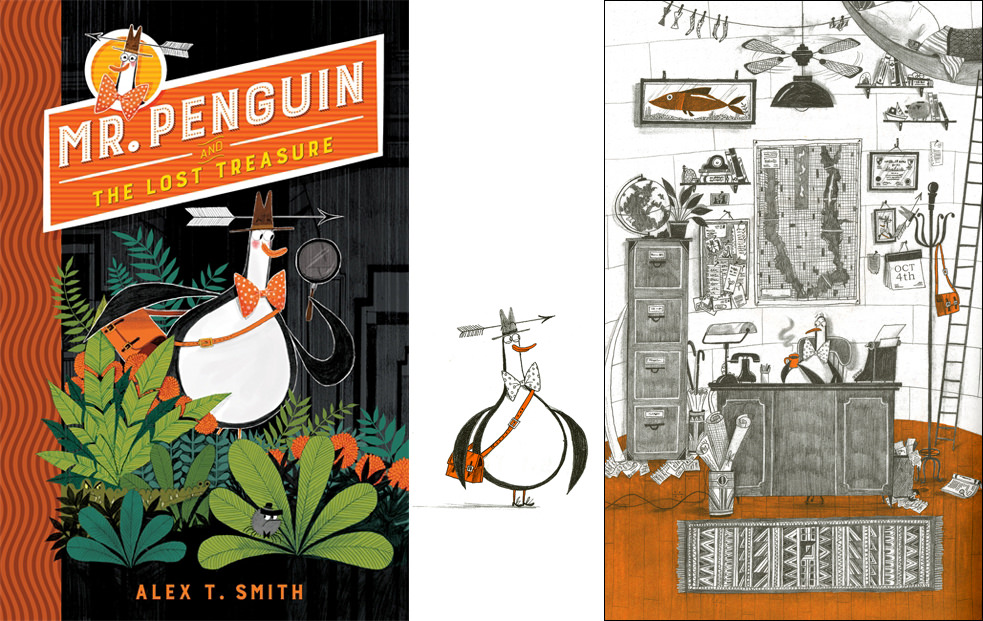 Mr Penguin and The Lost Treasure - Arena Illustration