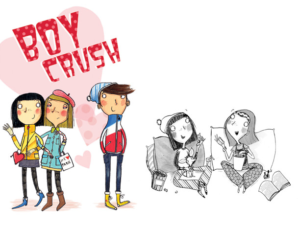 Boy Crush - Arena Illustration
