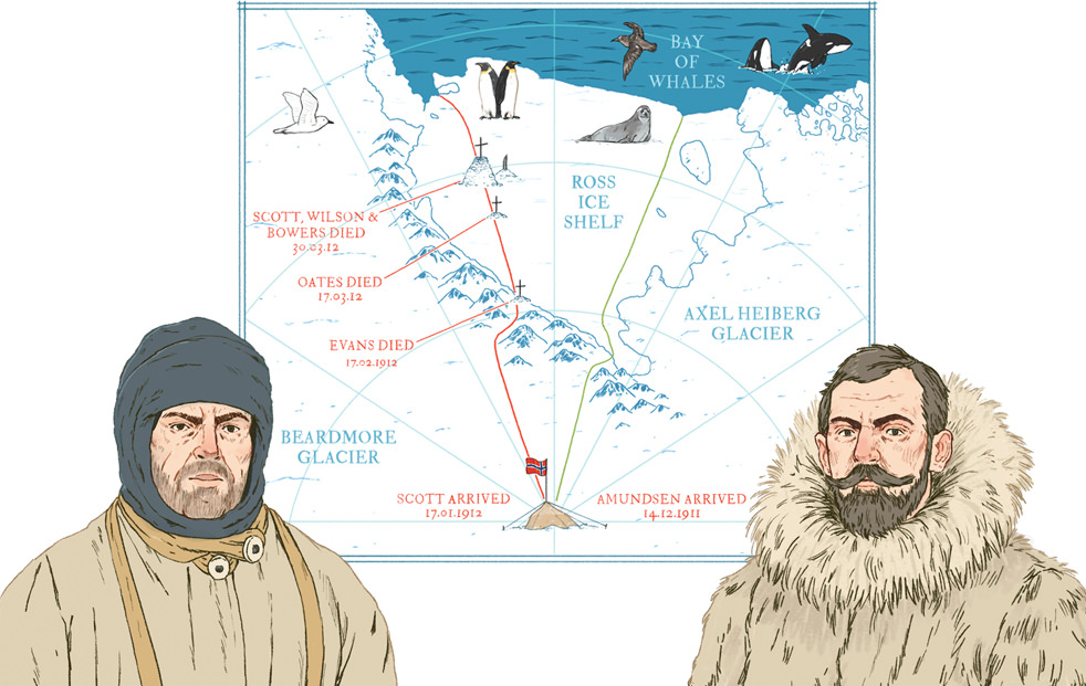 Polar Explorers - Arena Illustration