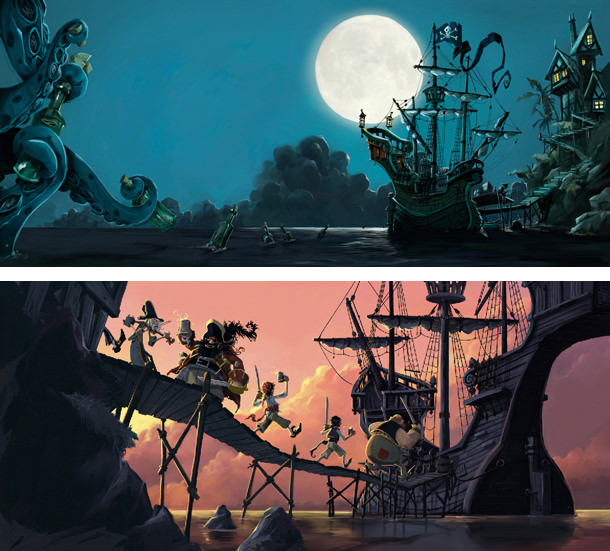 The Pirate Cruncher - Arena Illustration