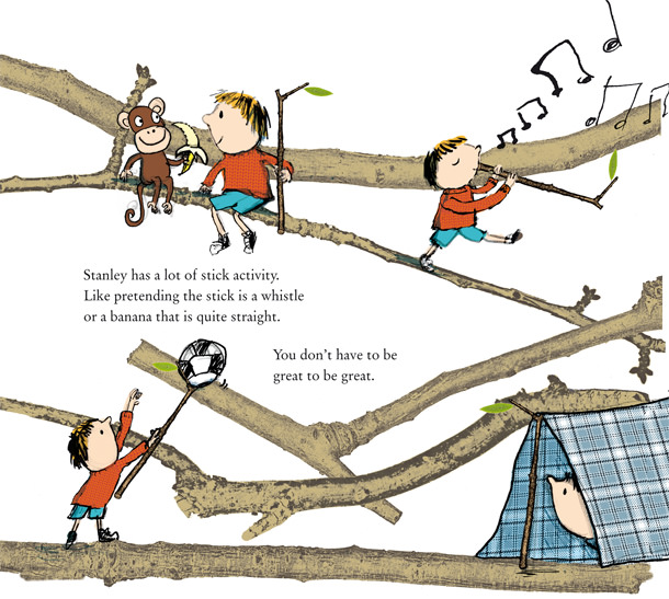 Stanley's Stick - Arena Illustration