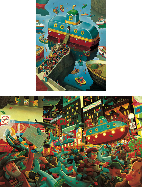 Dougal's Deep-sea Diary - Arena Illustration