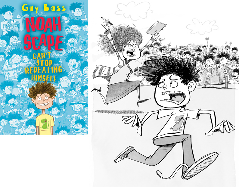 Noah Scape Can't Stop Repeating Himself - Arena Illustration