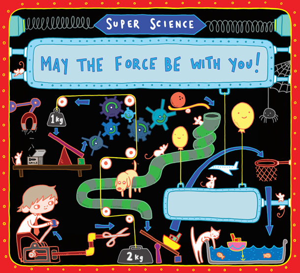 Super Science - Arena Illustration