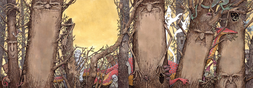 How to Read a Fairy Tale - Arena Illustration