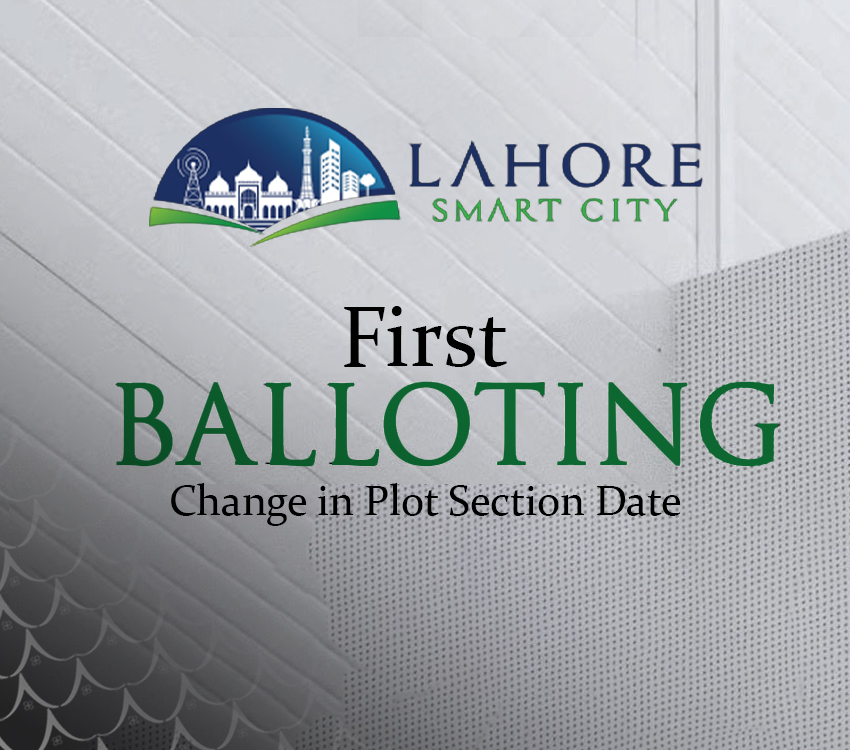 Lahore Smart City First Balloting Change in Plot Selection Date - Arkaa ...