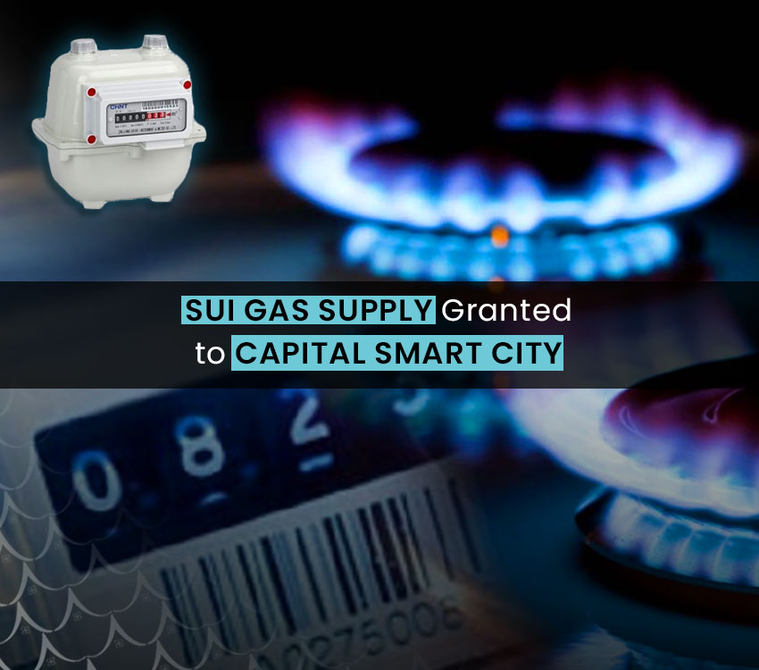 Sui Gas Supply Granted to Capital Smart City - Arkaa News