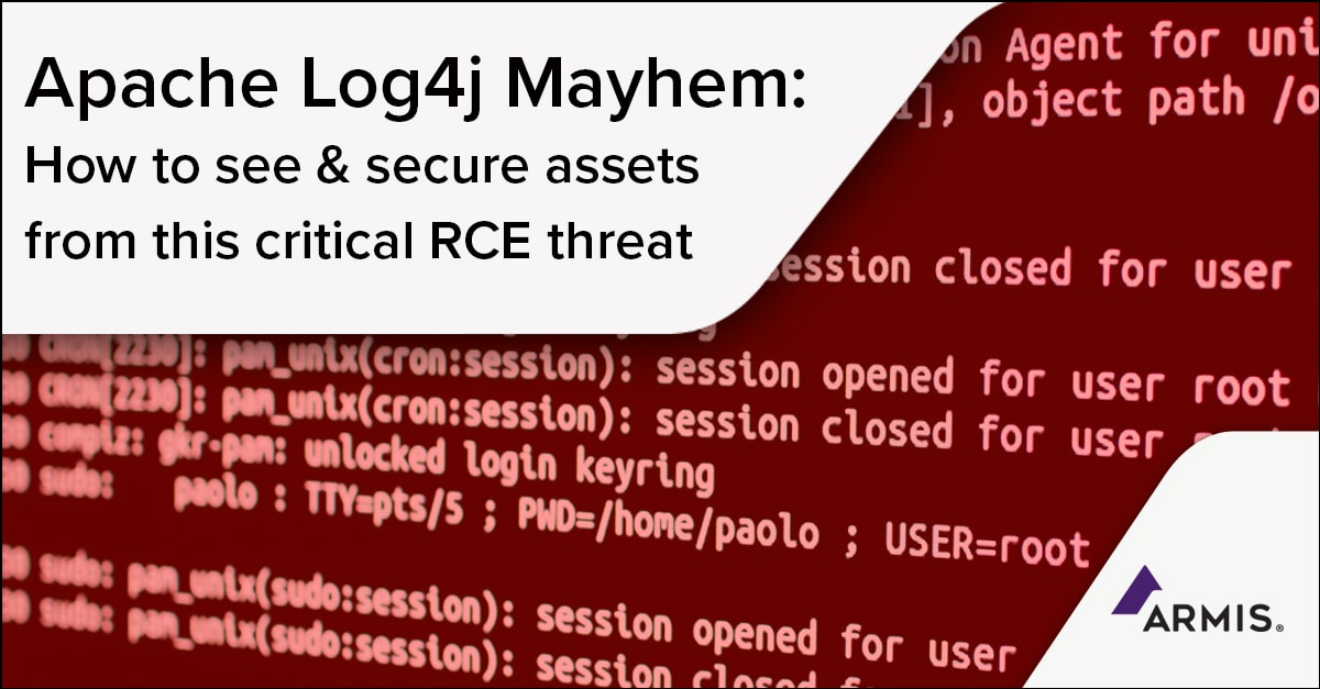 Apache Log4Shell Mayhem: How to See and Secure Your Assets from this ...