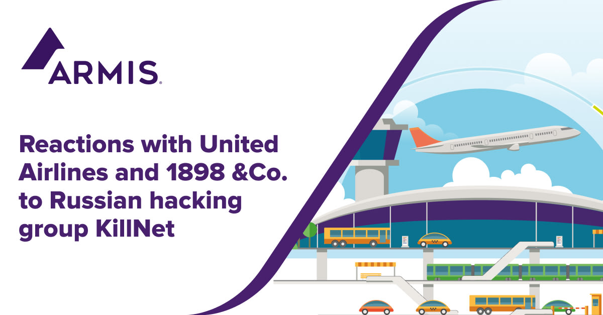 Reactions with United Airlines and 1898 & Co. to Russian Hacking Group ...