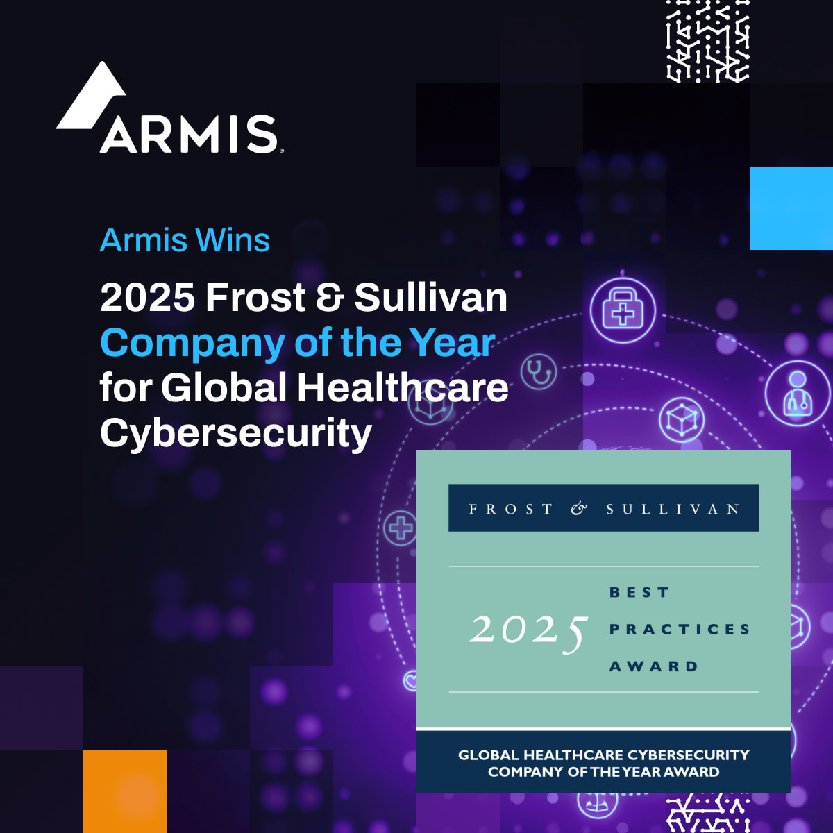 2025 Frost & Sullivan Company of the Year Award for Global Healthcare ...