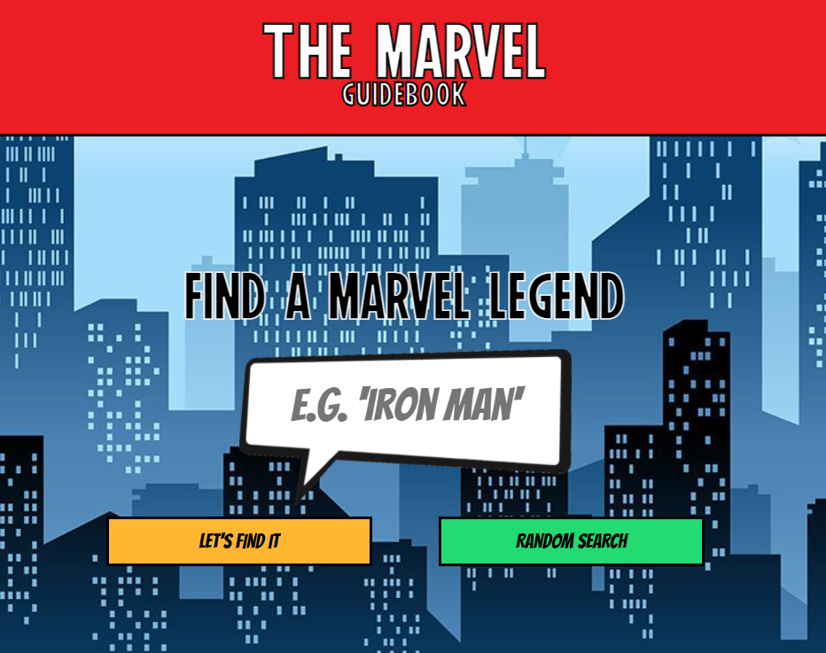 THE MARVEL GUIDEBOOK