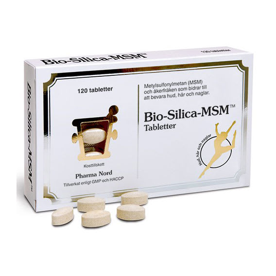 Bio-Silica-MSM 120 Tabletter