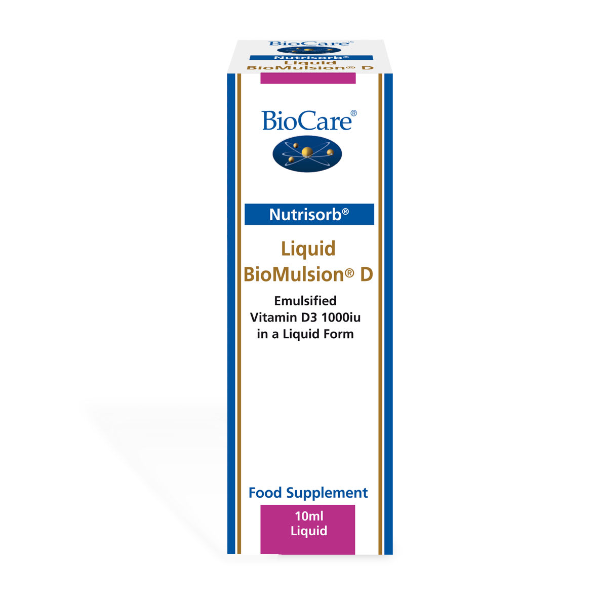 D-Vitamin BioMulsion® Nutrisorb® 10ml Dråper