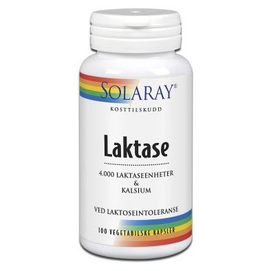 Laktase 100 Kapsler
