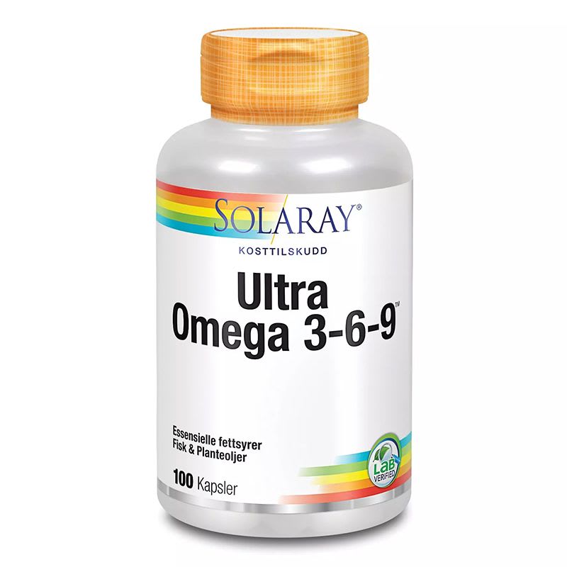 Ultra omega 3-6-9 100 Kapsler
