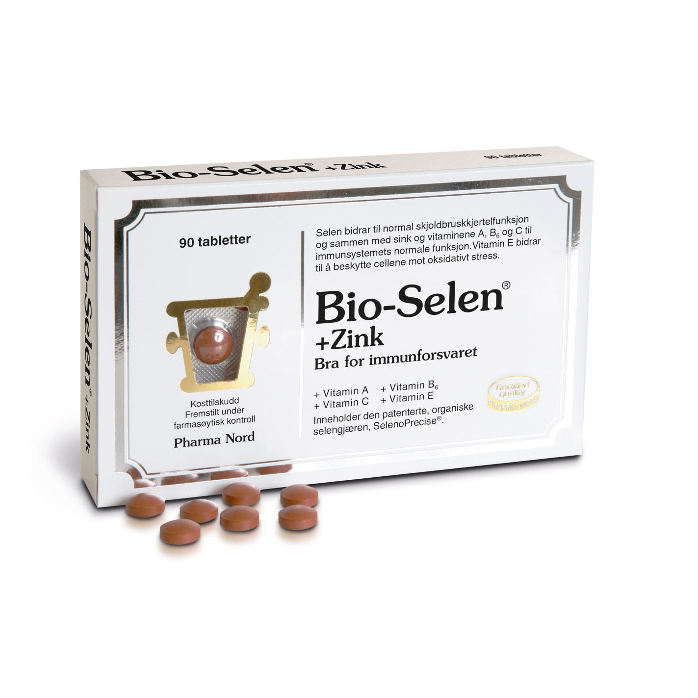 Bio-Selen+Zink 90 Tabletter