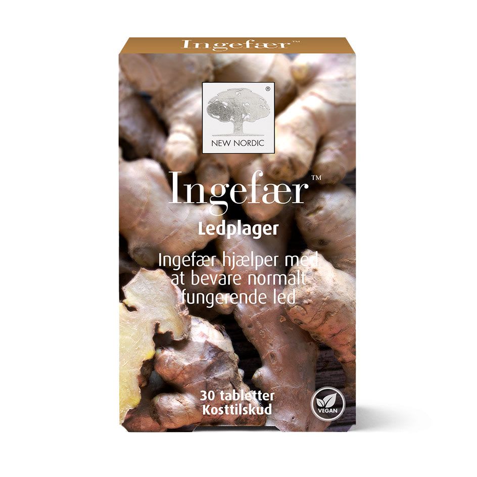 Ingefær tabletter til god pris - Arnika.no