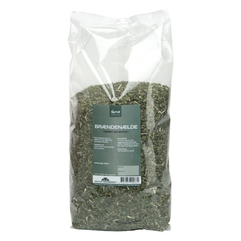 Brennesle/brændenælde (urtica Dioica) 400g Tørket urt