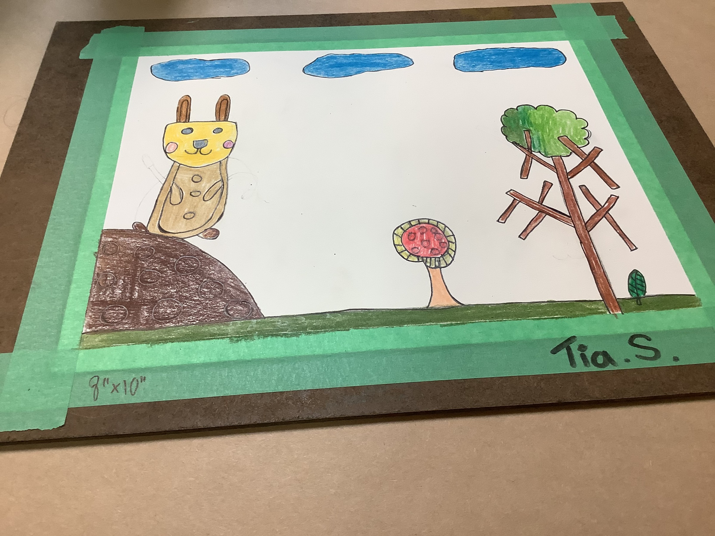 artjourney - Tia Drawing Peice