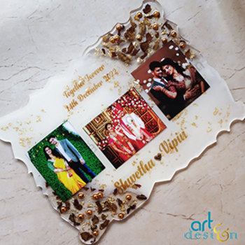 Together Forever Couple Resin Frame with Stand | ArtandDesigns.in