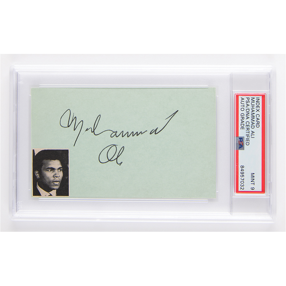 Muhammad Ali Signature