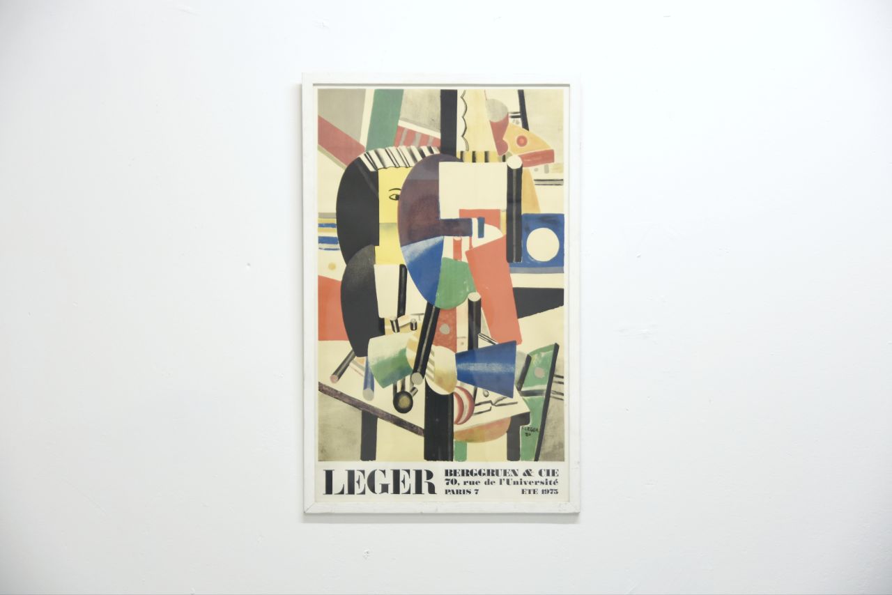 Original Fernand Leger Exhibition Poster - Artek
