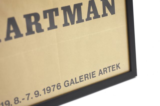 Artek - Original Galerie Artek Exhibition Poster