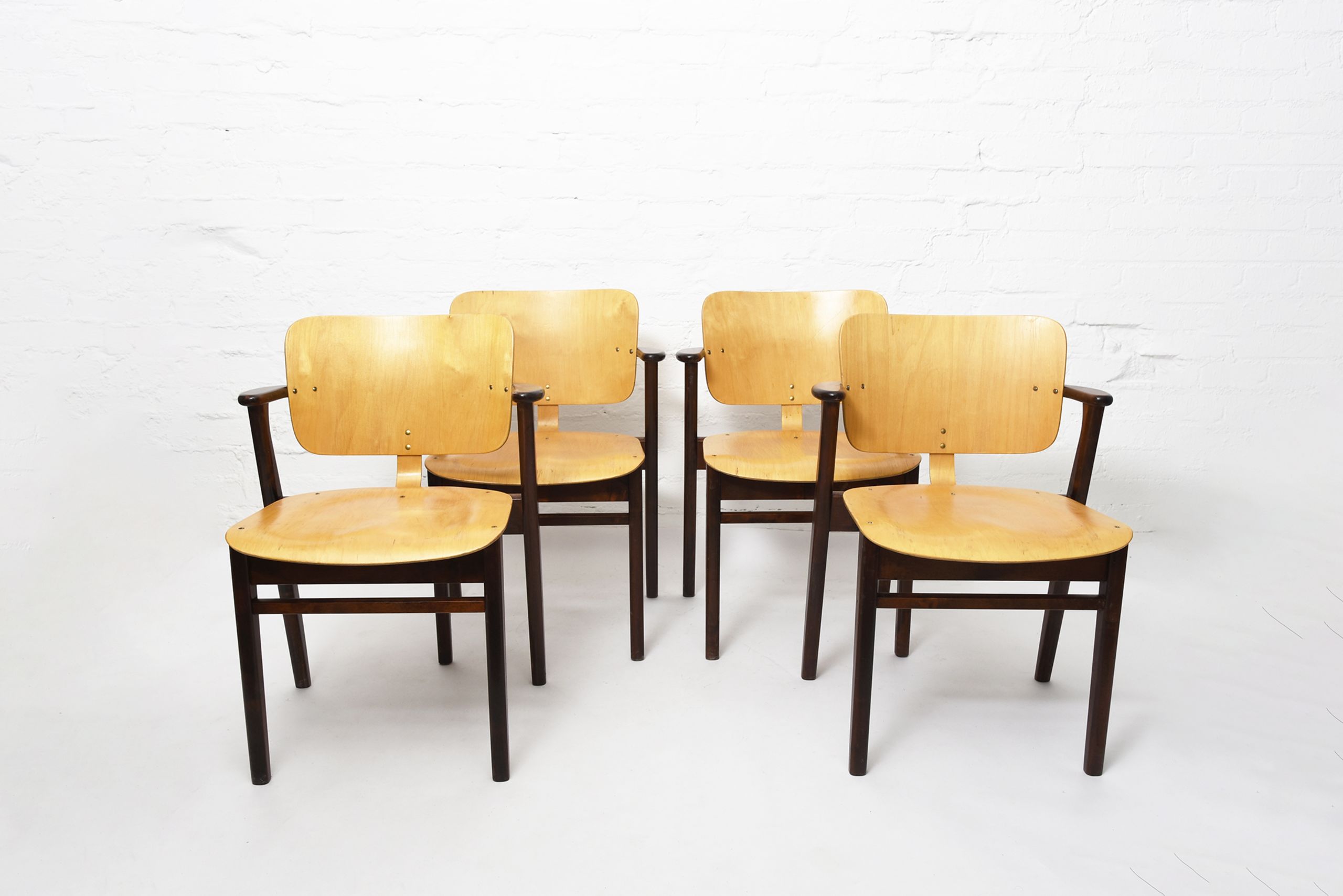 Set of 12 Domus Chairs - Artek