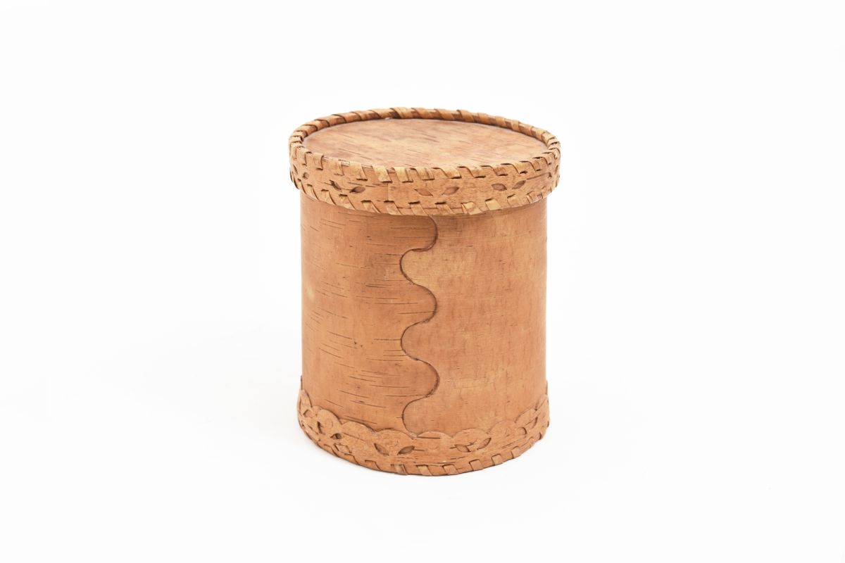 Artek - Birch Bark Container with a Lid