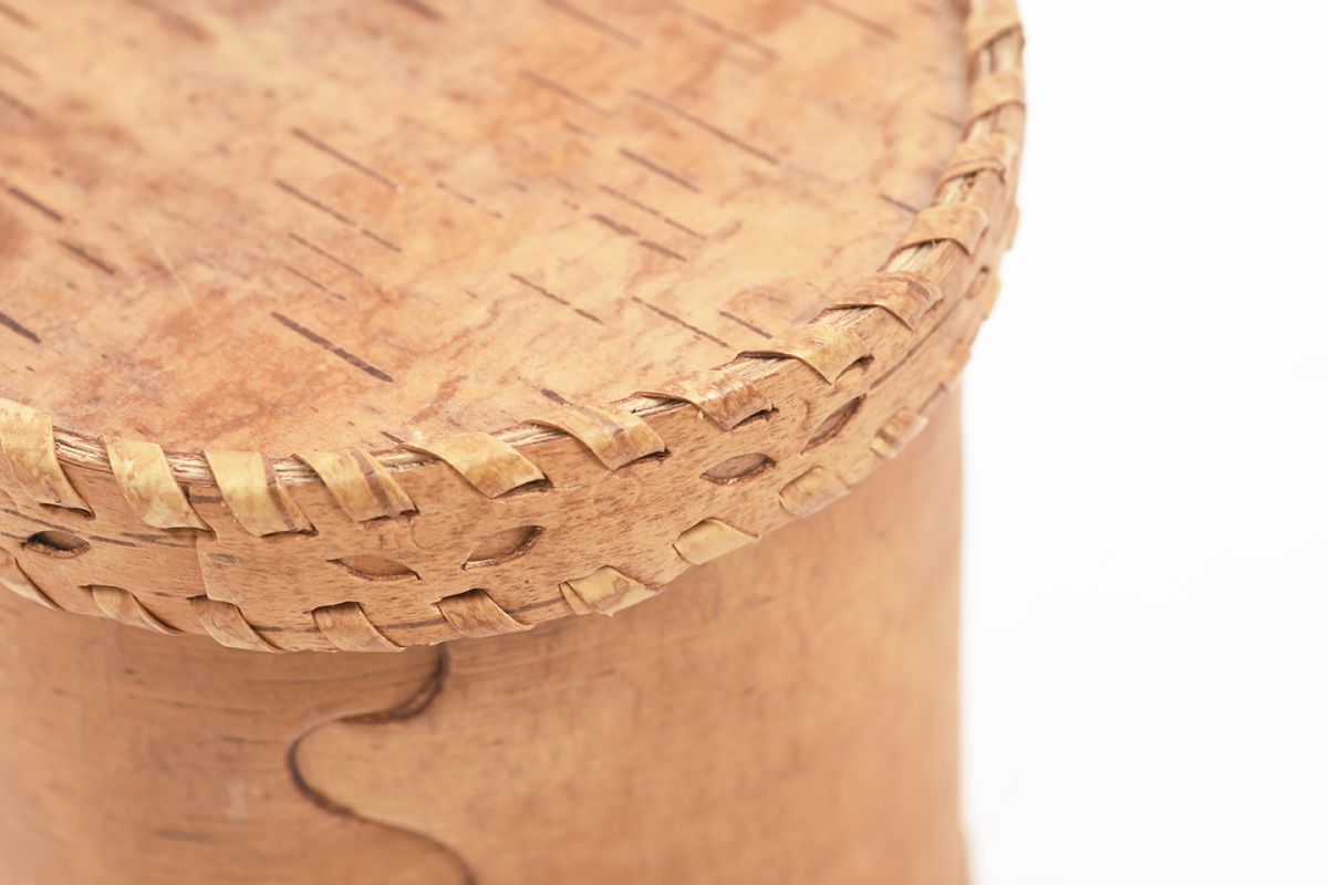 Artek - Birch Bark Container with a Lid