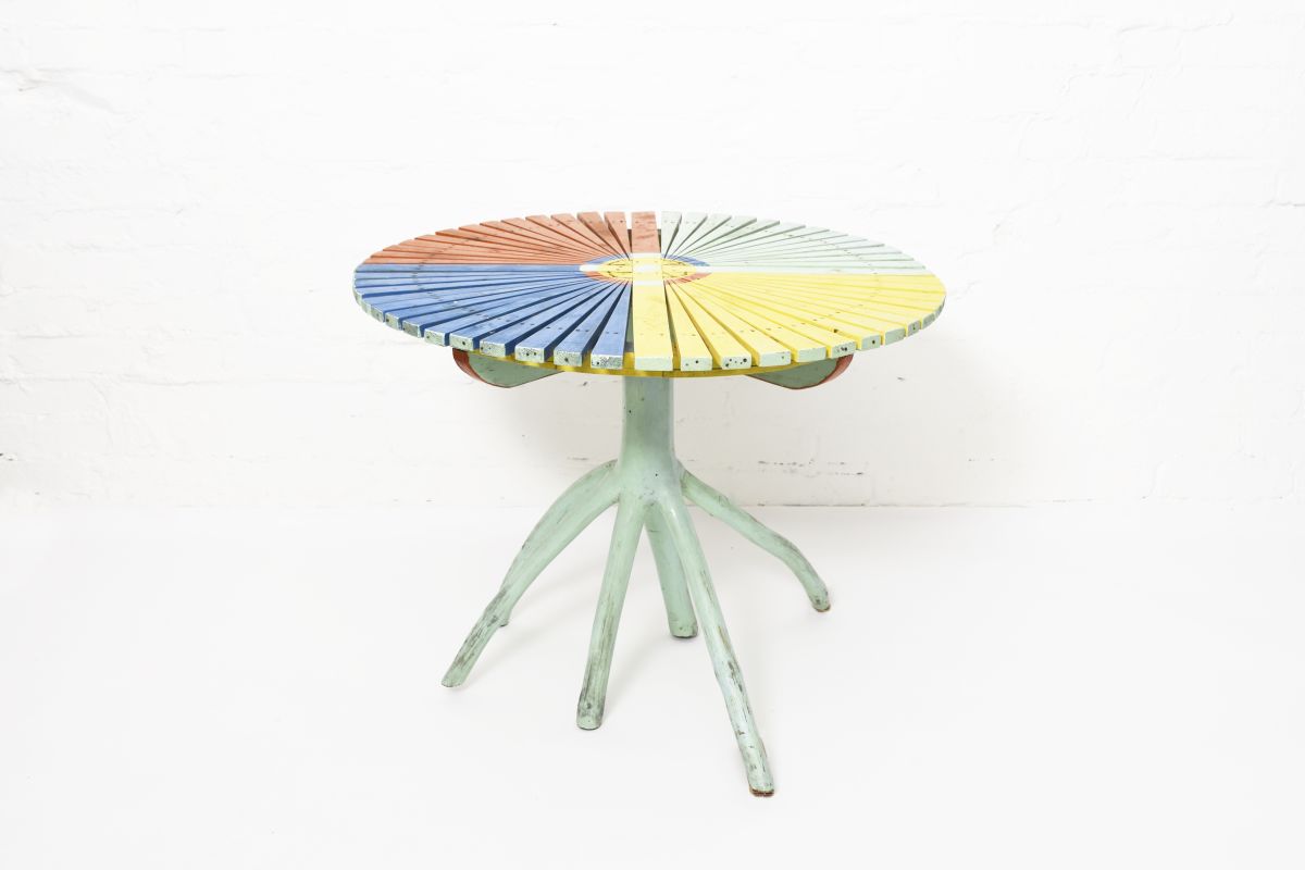 Artek - Colourful Folky Garden Table