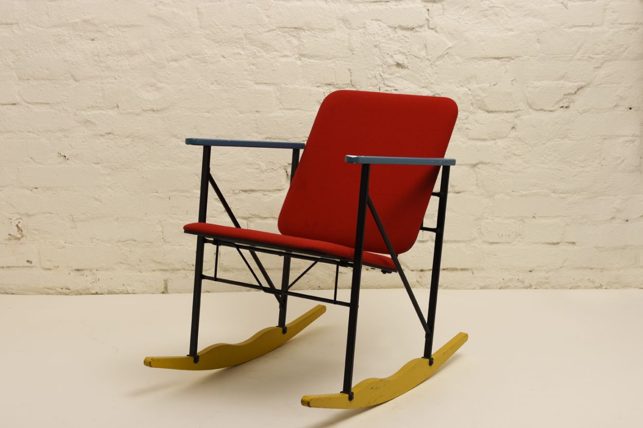 Artek - A509 Rocking Chair Red