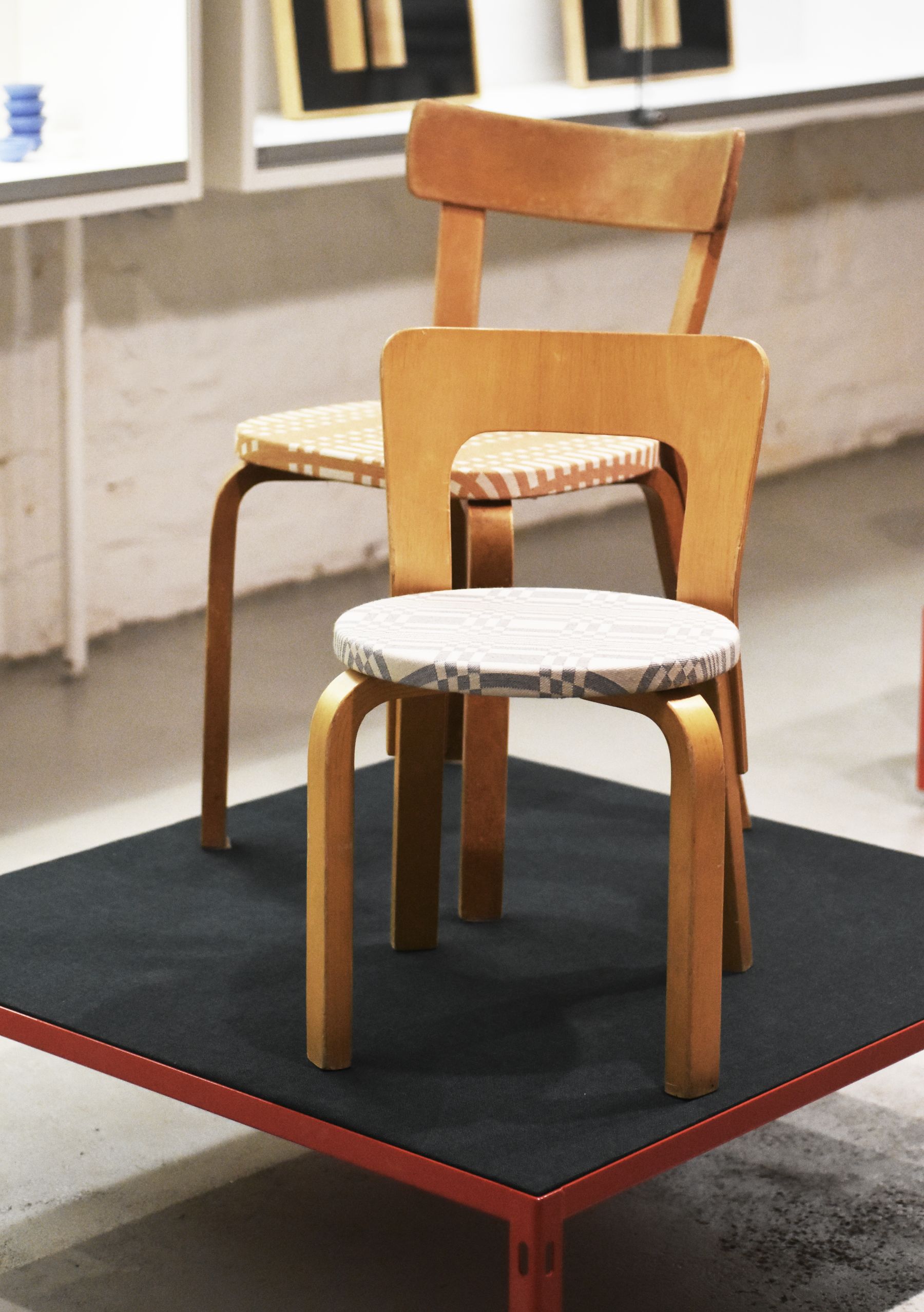 Artek - Johanna Gullichsen textile exhibition at Artek 2nd cycle